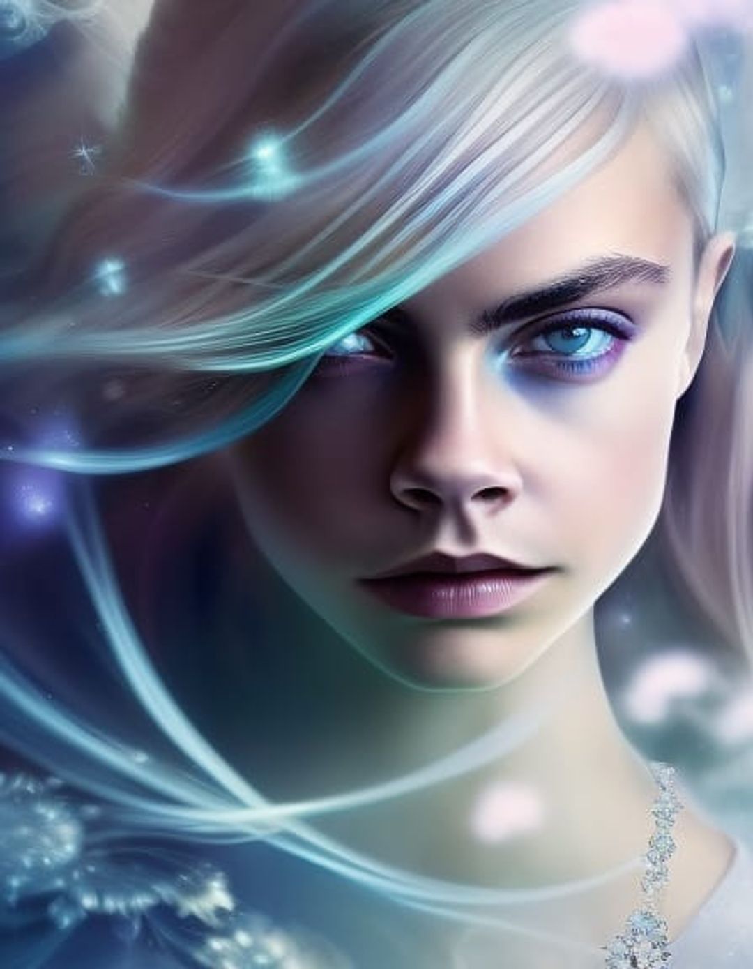 Cara Delevingne - AI Generated Artwork - NightCafe Creator