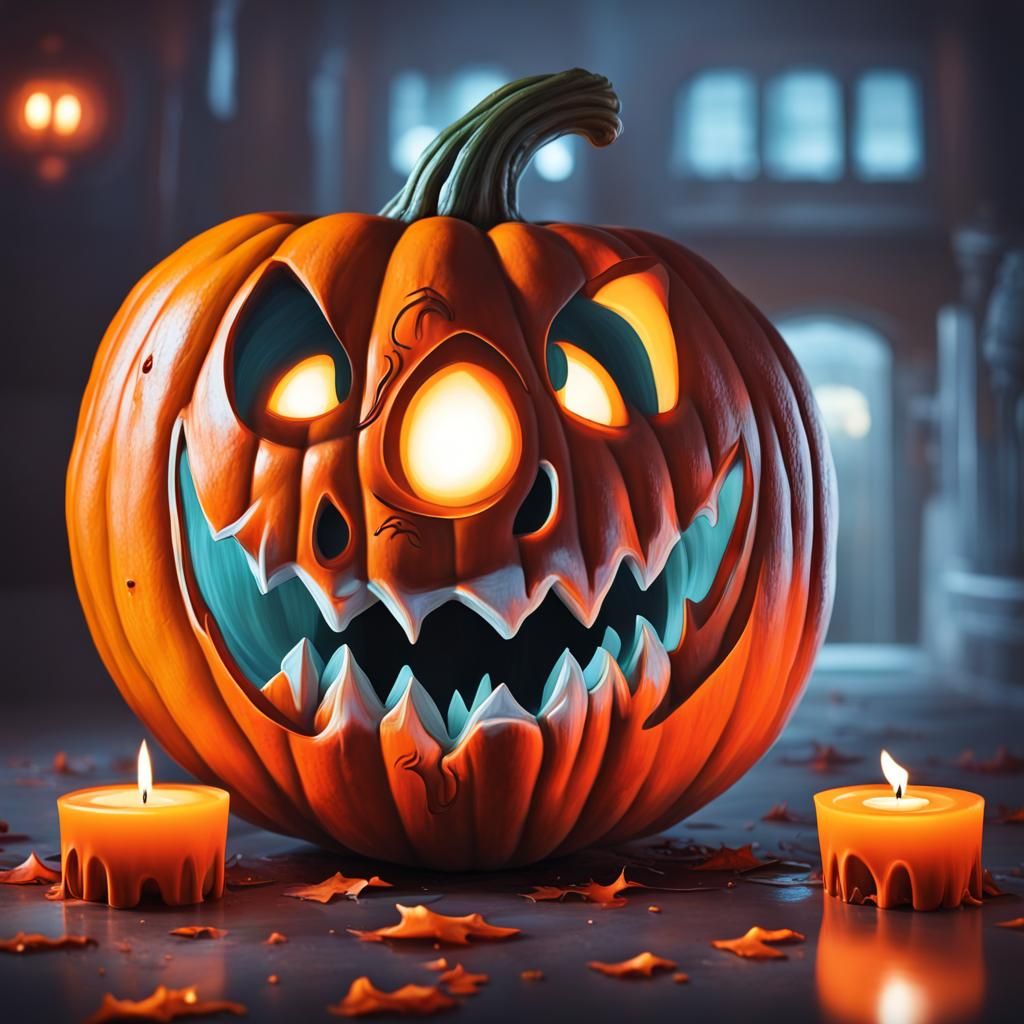 Jacob the Pumpkin - AI Generated Artwork - NightCafe Creator