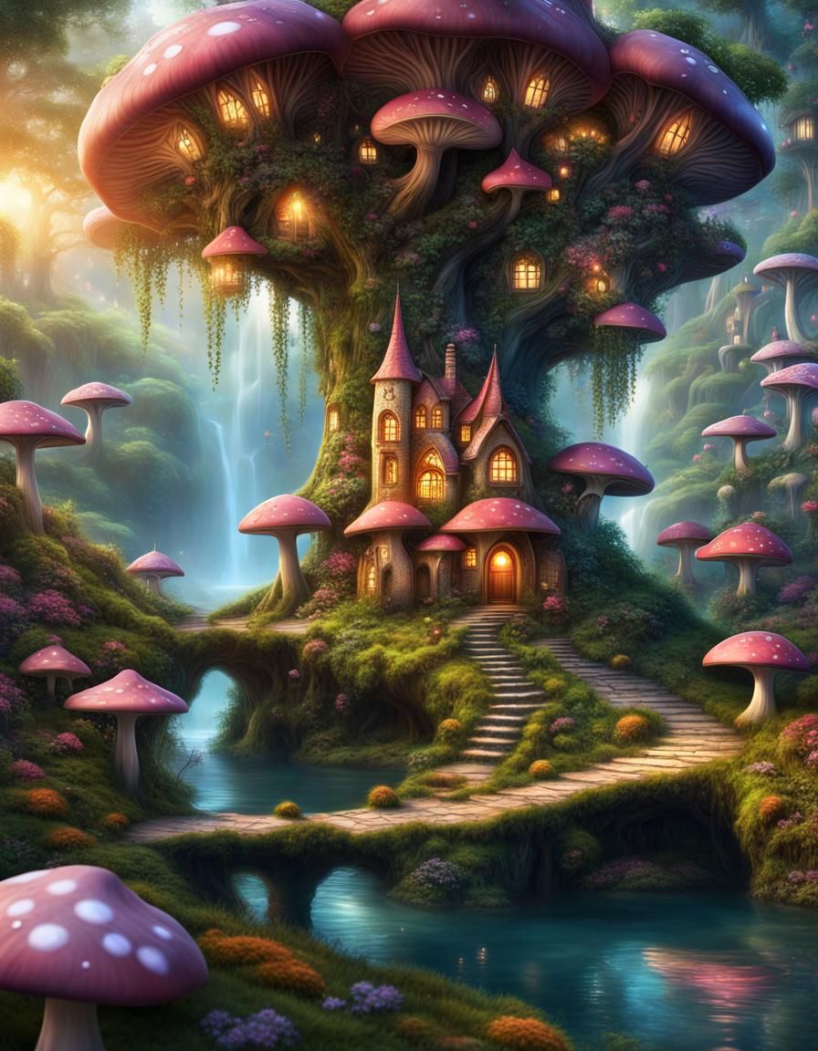 Fae-harth inn - AI Generated Artwork - NightCafe Creator