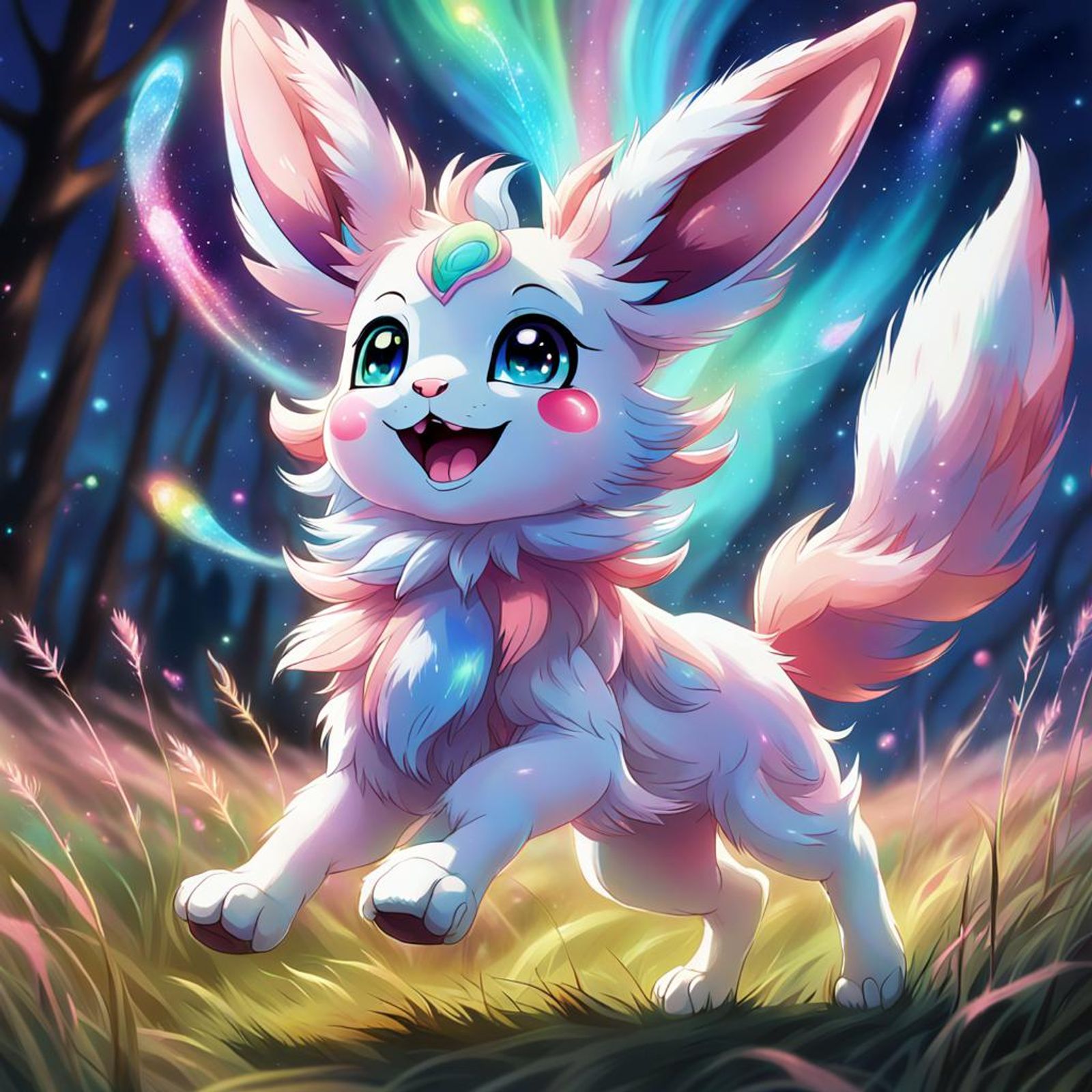 Sylveon - AI Generated Artwork - NightCafe Creator
