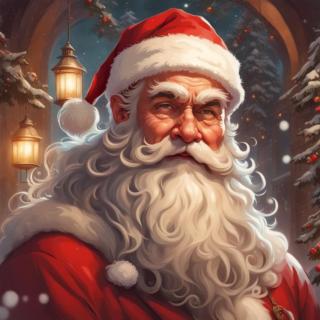 Santa Claus - AI Generated Artwork - NightCafe Creator