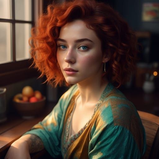 Beautiful red - AI Generated Artwork - NightCafe Creator