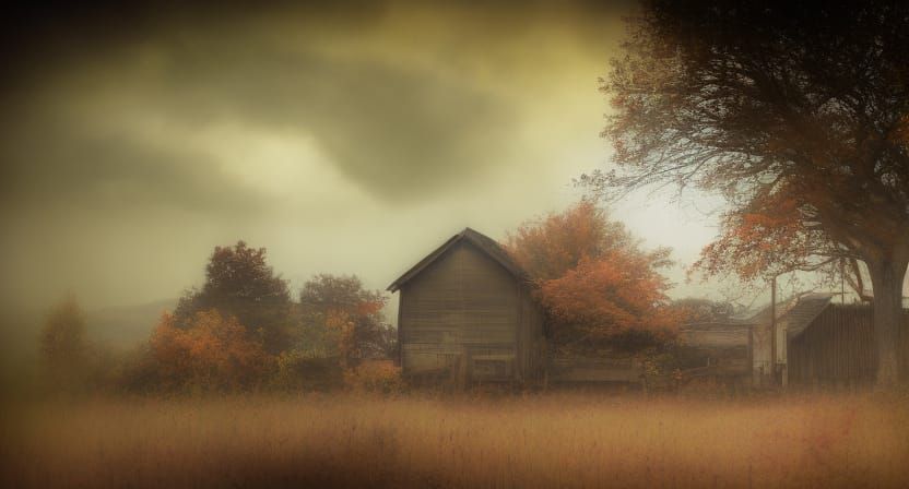 Barn - AI Generated Artwork - NightCafe Creator