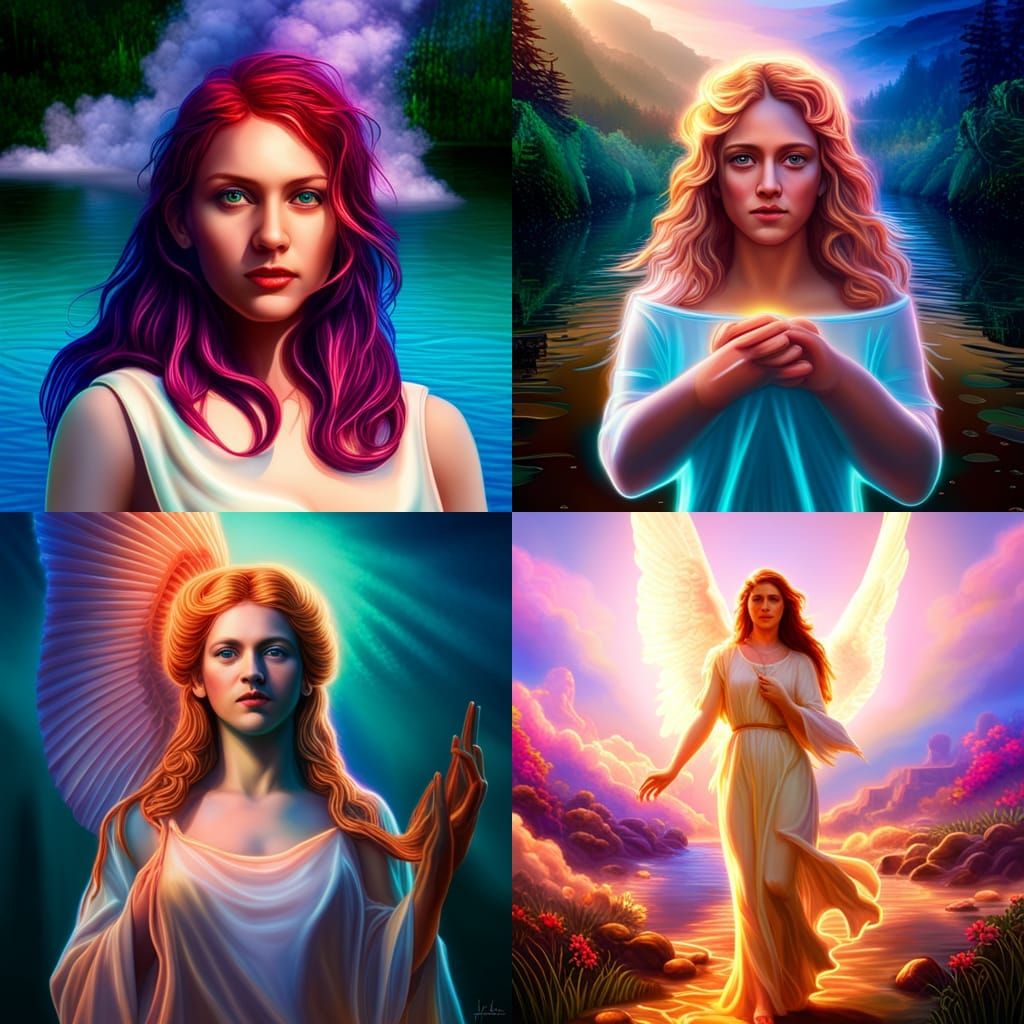Angels - AI Generated Artwork - NightCafe Creator