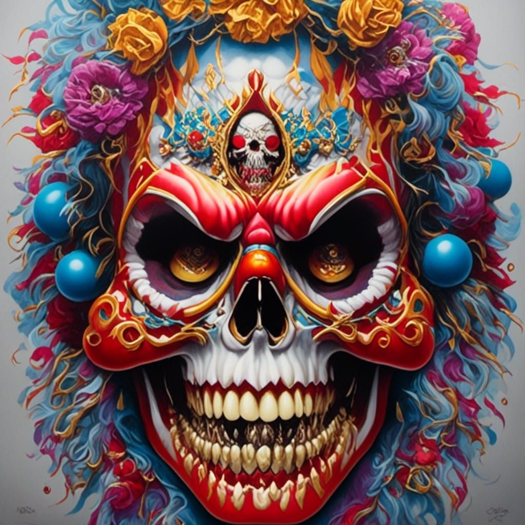 Skull - AI Generated Artwork - NightCafe Creator