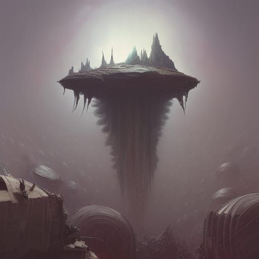 16k resolution, otherworldy frightening awe-inducing breathtaking alien ...