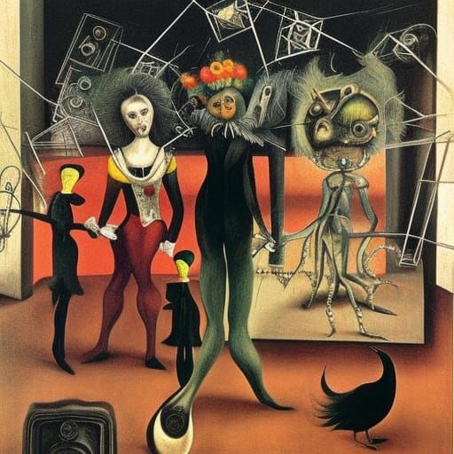 punk rococo - AI Generated Artwork - NightCafe Creator