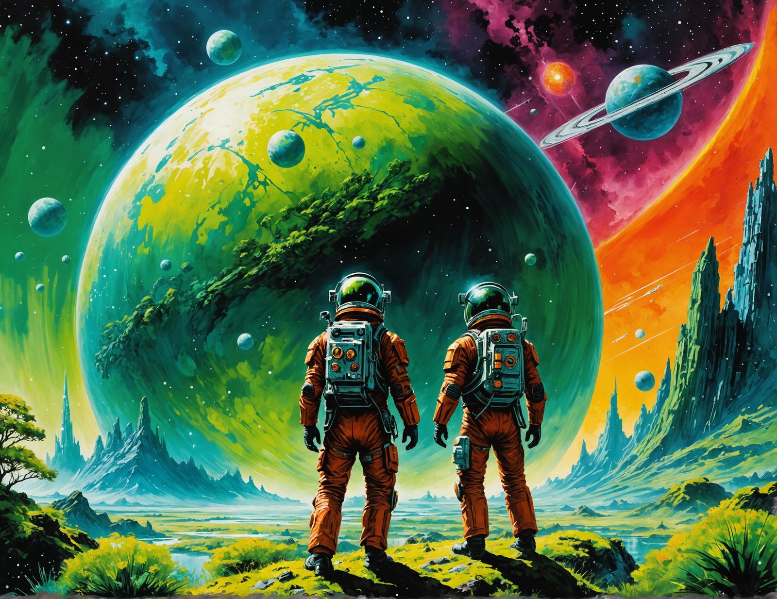 Terra Nueva II: creative upscale - AI Generated Artwork - NightCafe Creator