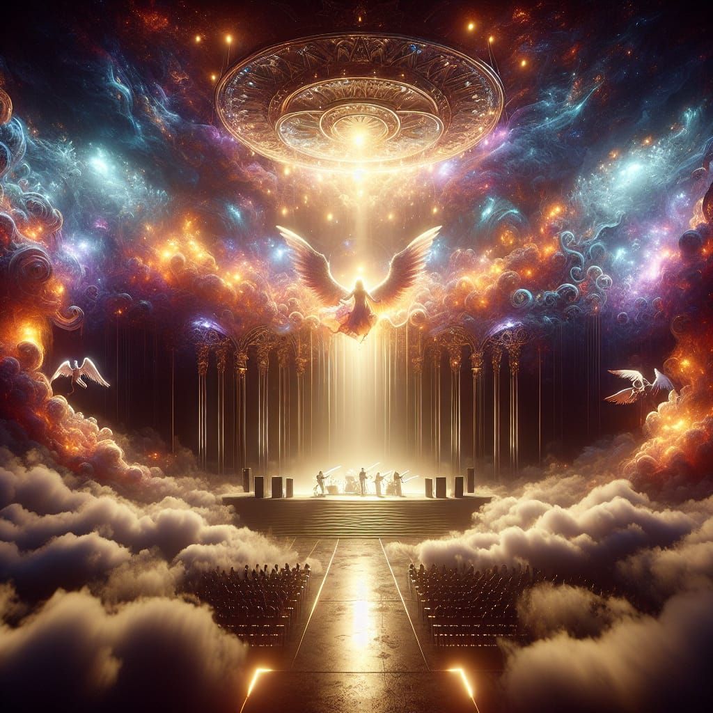 Heaven stage - AI Generated Artwork - NightCafe Creator