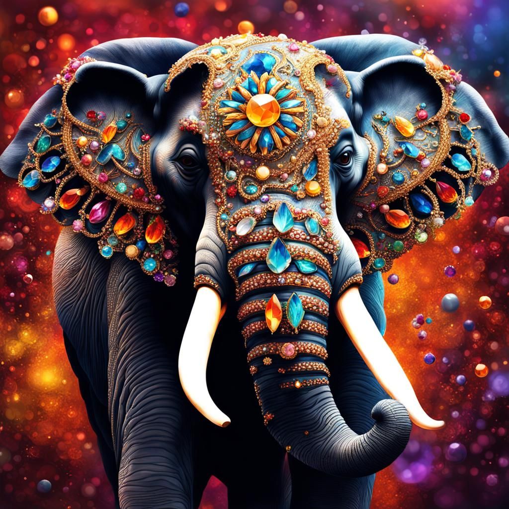 Elephant - AI Generated Artwork - NightCafe Creator