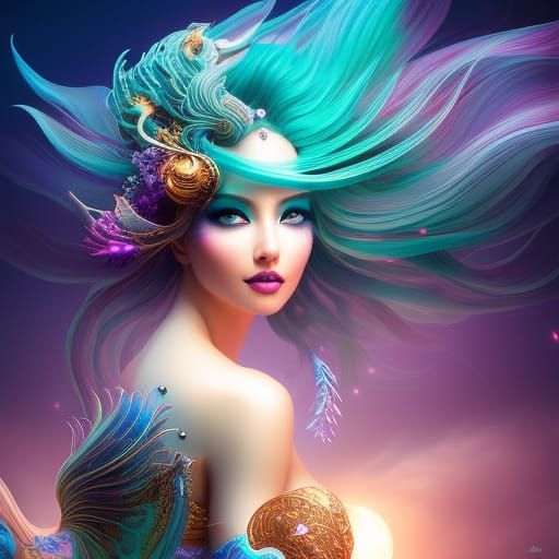 MERMAID - AI Generated Artwork - NightCafe Creator