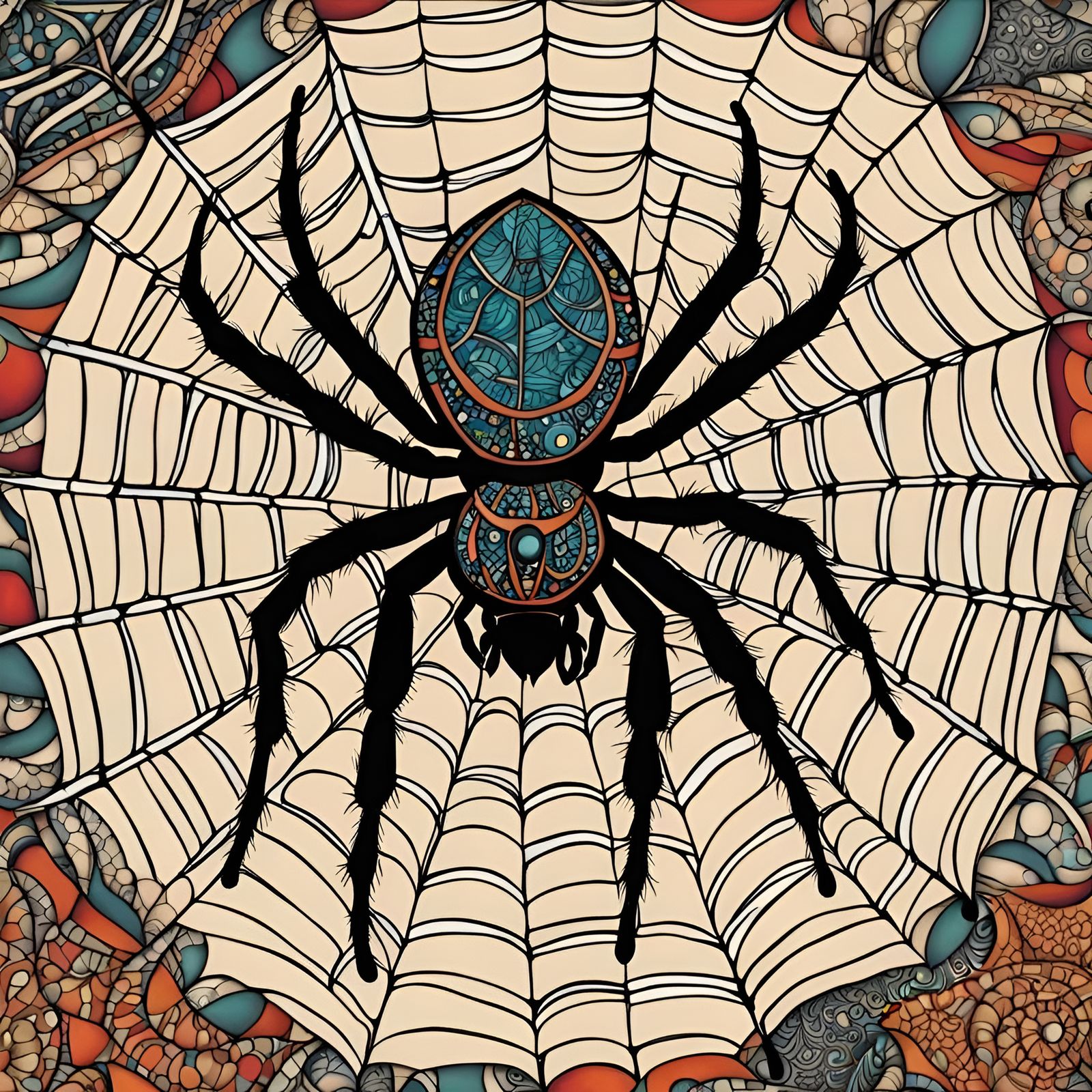 Web Weaver - AI Generated Artwork - NightCafe Creator