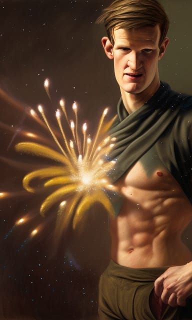 "Matt Smith, muscles, fireworks", Greg Rutkowski, Konstantin Makovsky ...