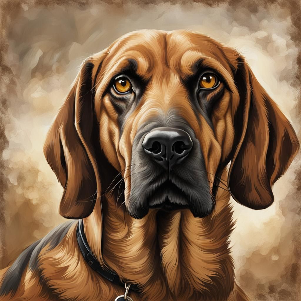 hound dog - AI Generated Artwork - NightCafe Creator