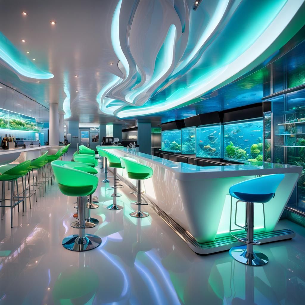 interior of the future, frutiger aero style - AI Generated Artwork ...