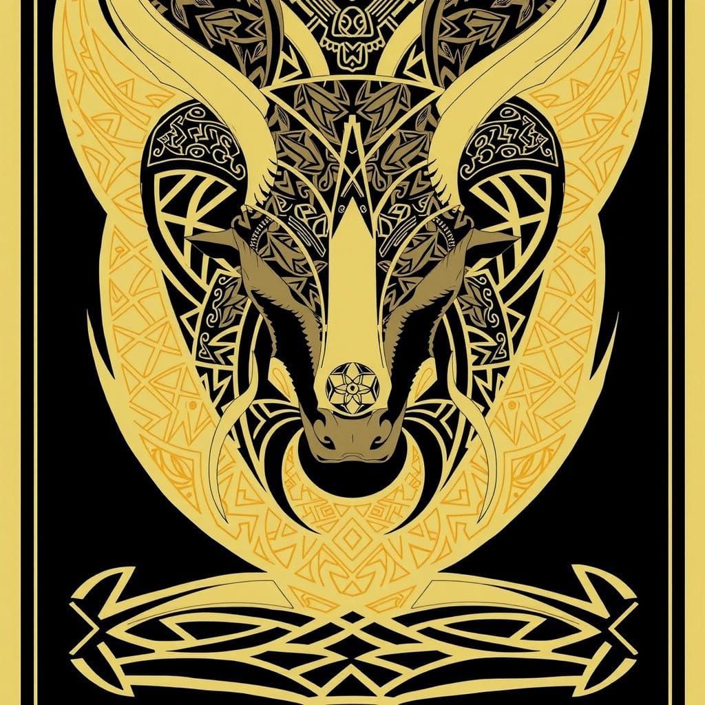 proto-germanic symbolism: mega-fauna rituals