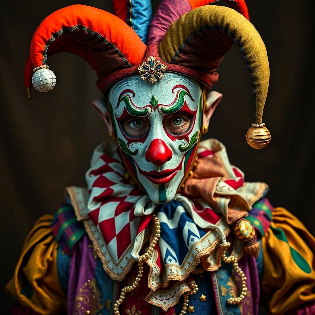 A Court Jester Behind the Mask of Madness