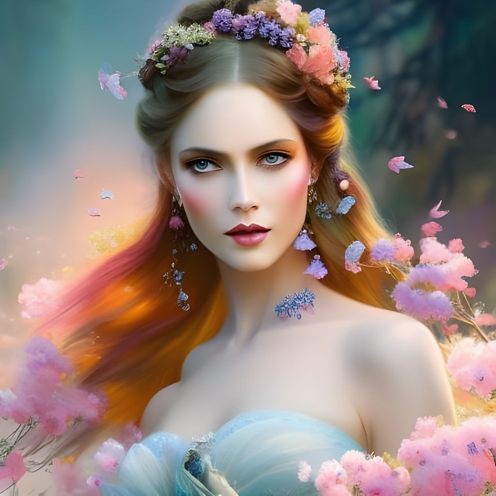 Girl - AI Generated Artwork - NightCafe Creator