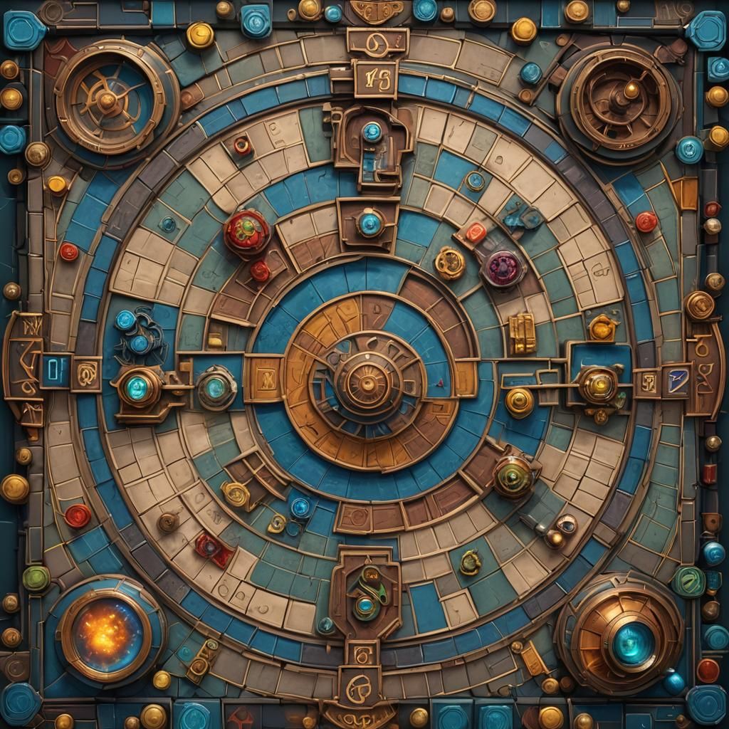 Board game - AI Generated Artwork - NightCafe Creator