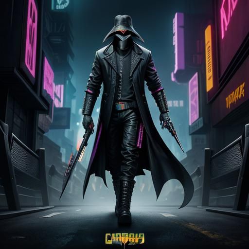Cyberpunk Plague Doctor - AI Generated Artwork - NightCafe Creator