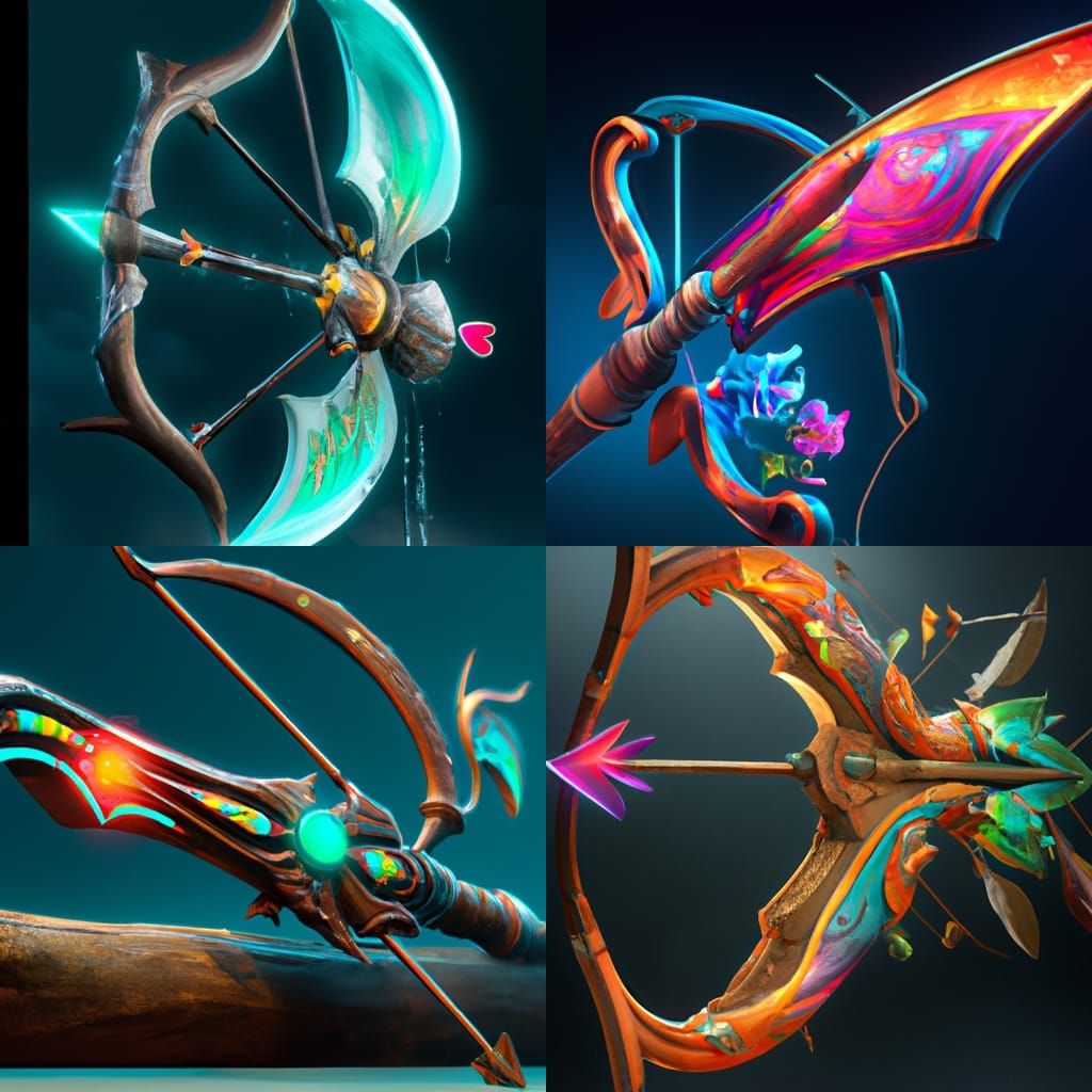 AI Imagined Bows - AI Generated Artwork - NightCafe Creator