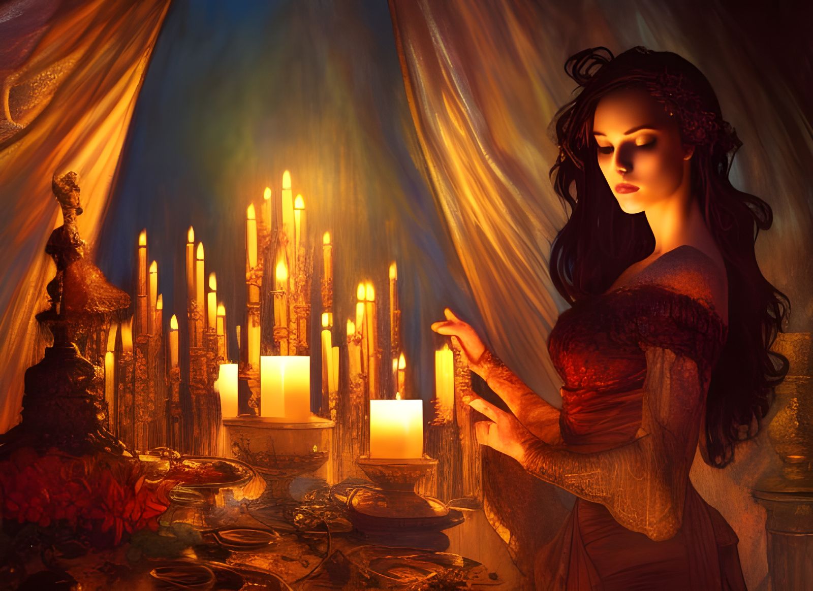 The Ritual - AI Generated Artwork - NightCafe Creator