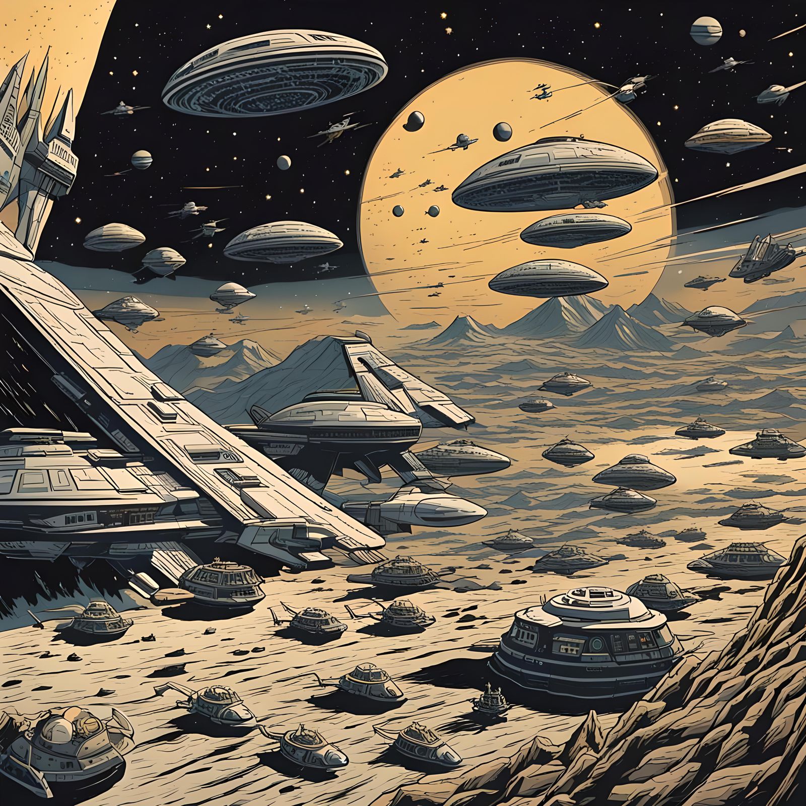 Space Highway - AI Generated Artwork - NightCafe Creator