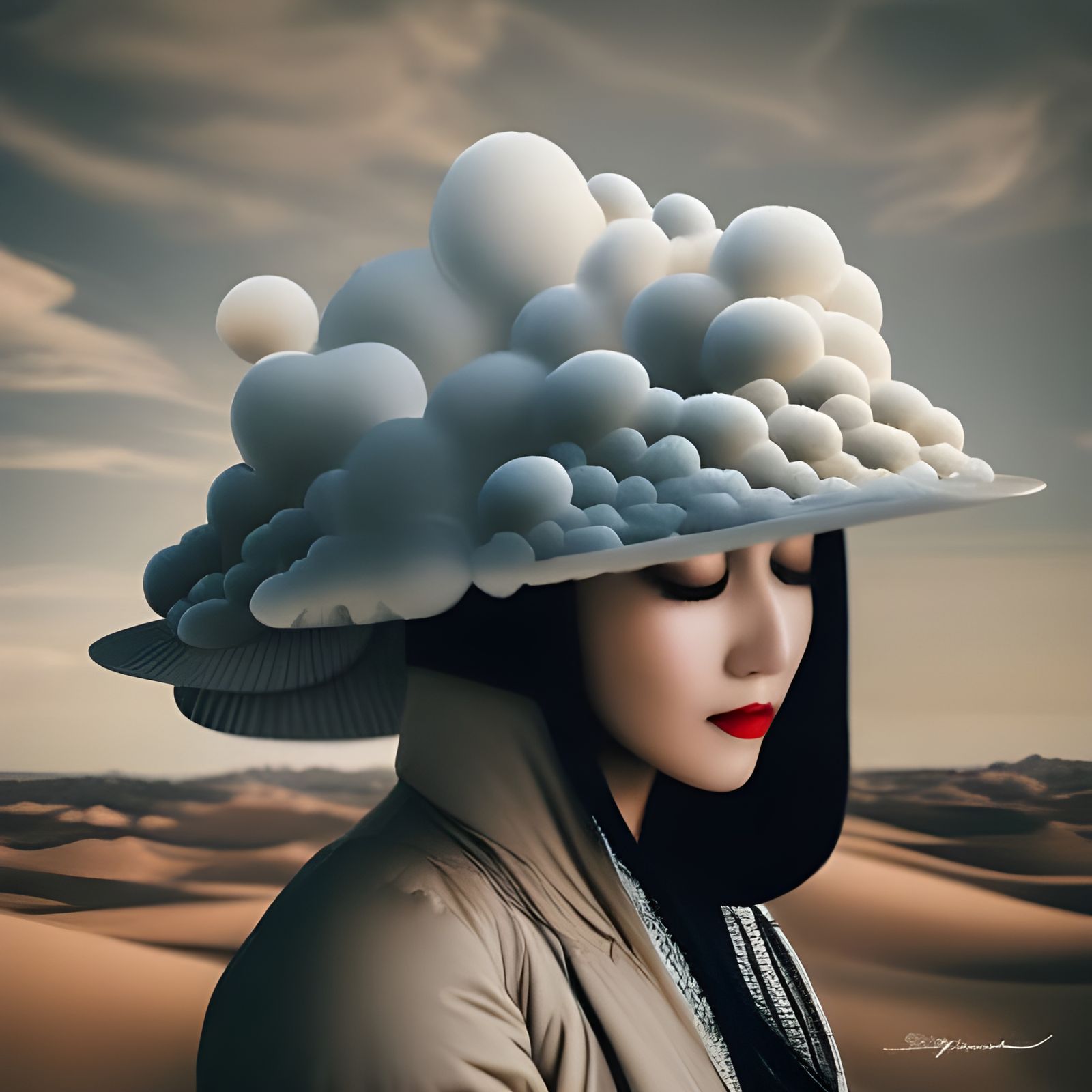 Cloud Hat - AI Generated Artwork - NightCafe Creator