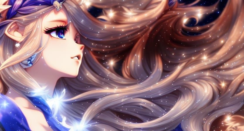 Starlight Wonderer - AI Generated Artwork - NightCafe Creator