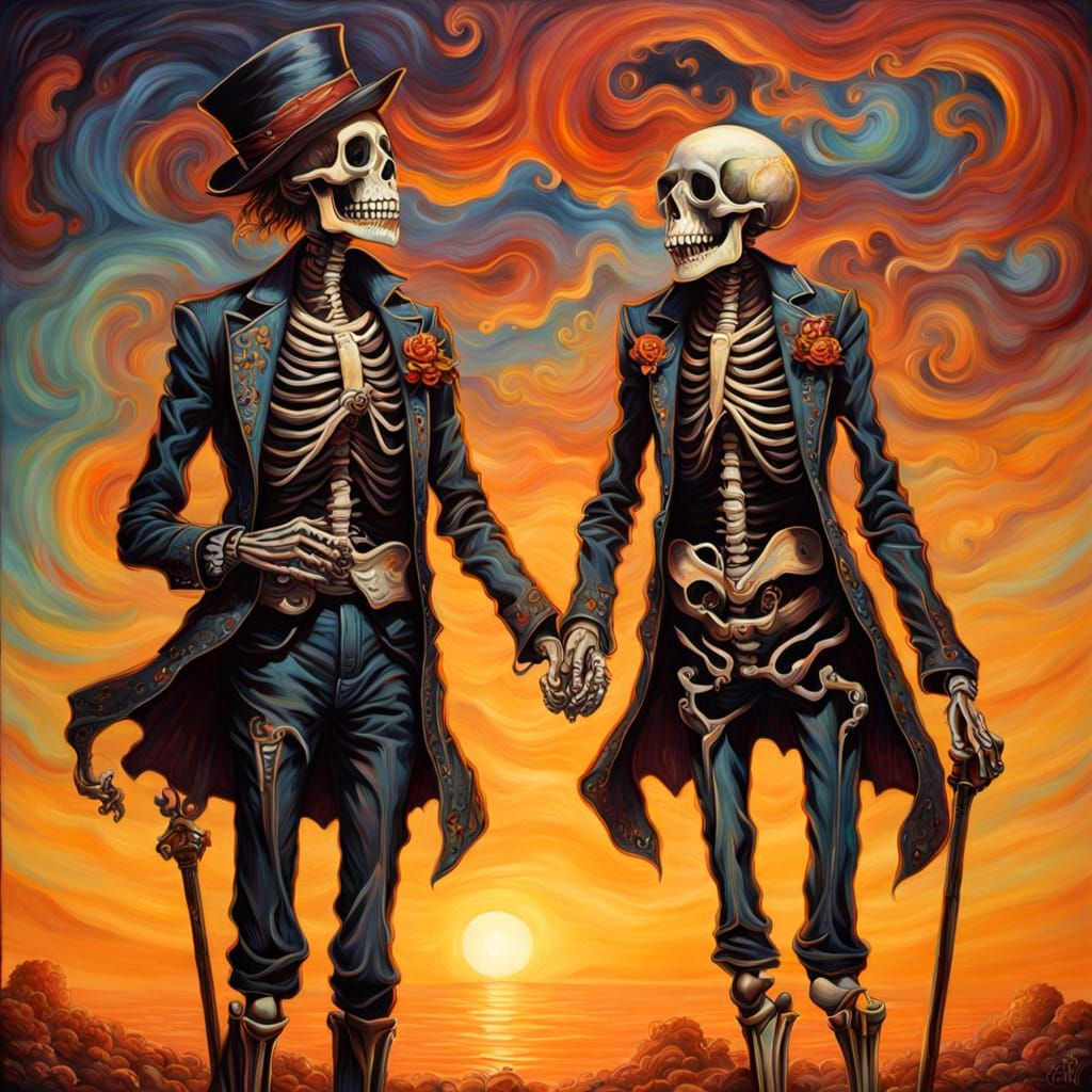 Cheers old friend / skeleton - Cheers old friend / skeleton