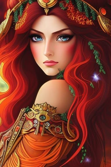 Lady of Mars - AI Generated Artwork - NightCafe Creator