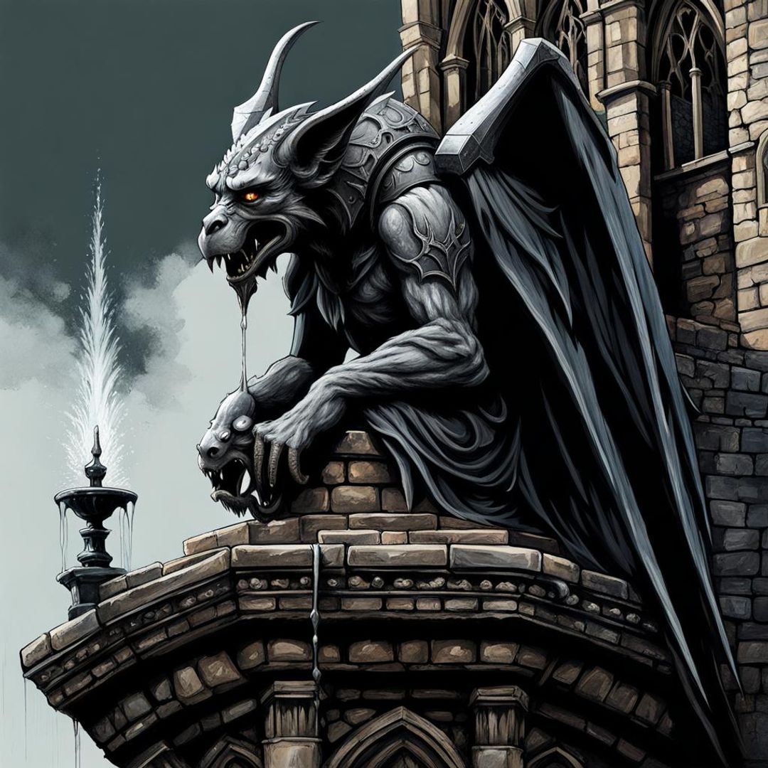 Gargoyle - AI Generated Artwork - NightCafe Creator
