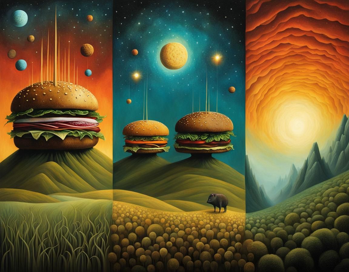 Open For Dinner Until Midnight - AI Generated Artwork - NightCafe Creator