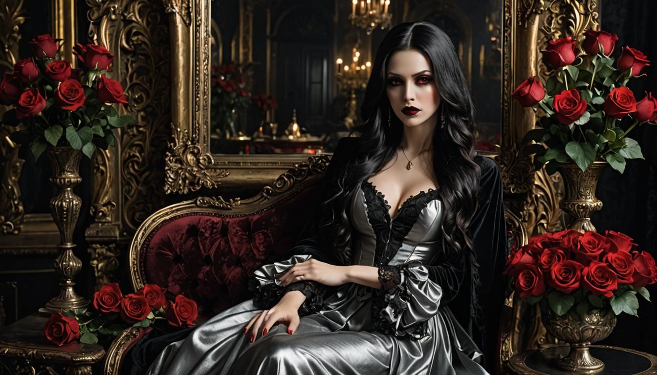 Vampiress series - AI Generated Artwork - NightCafe Creator