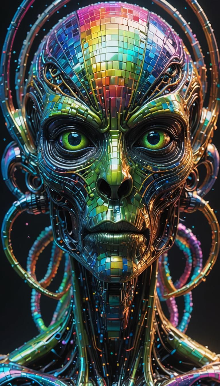 Alien - AI Generated Artwork - NightCafe Creator