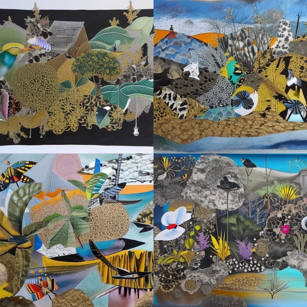 Collage - AI Generated Artwork - NightCafe Creator