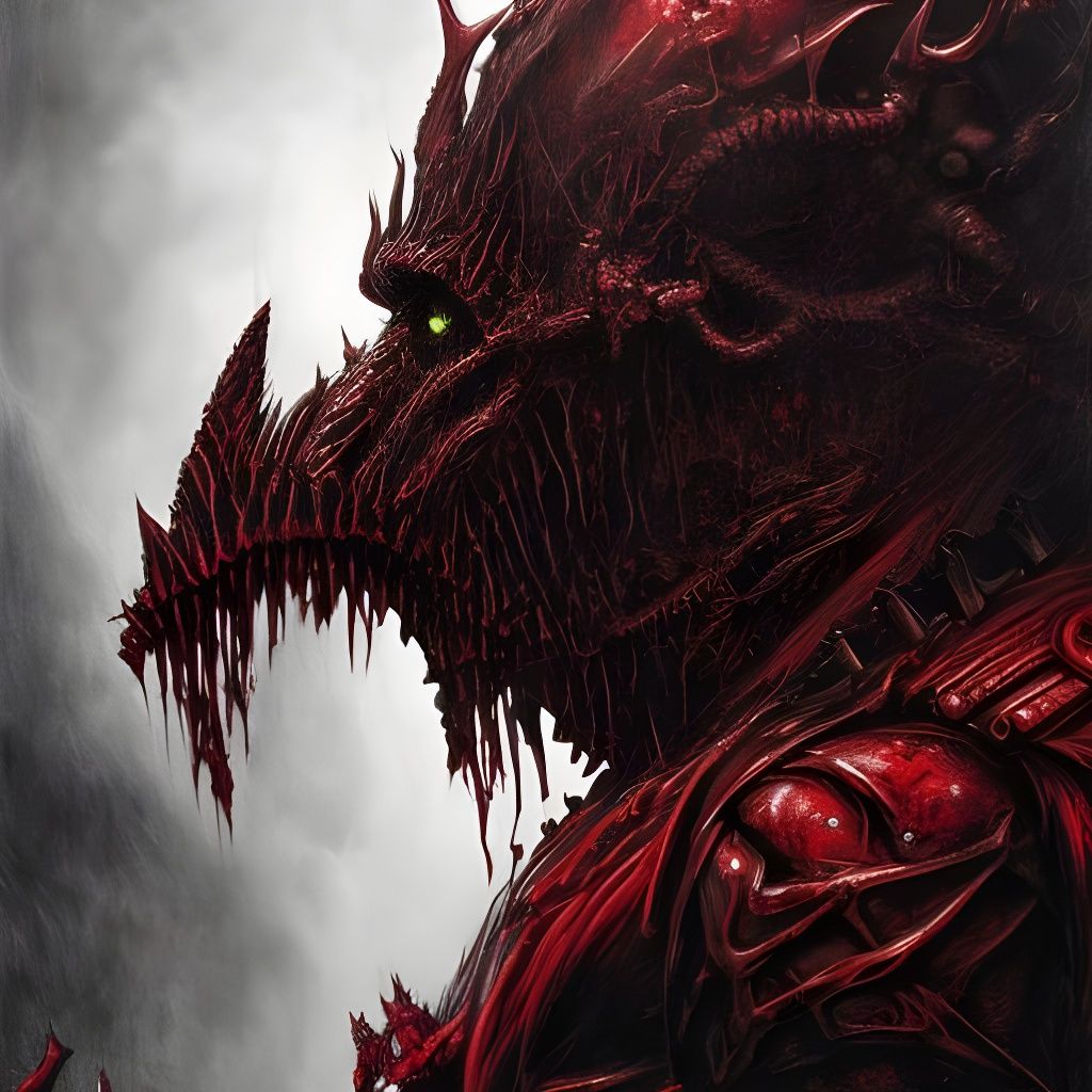 Deathmir Blood Beak - Bloodthorn God - AI Generated Artwork - NightCafe ...