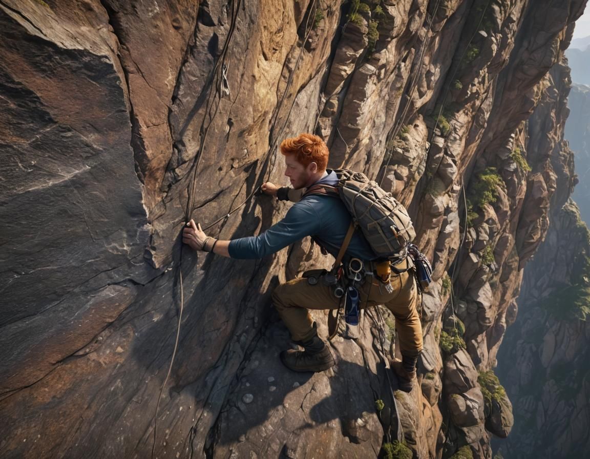 Climb - AI Generated Artwork - NightCafe Creator