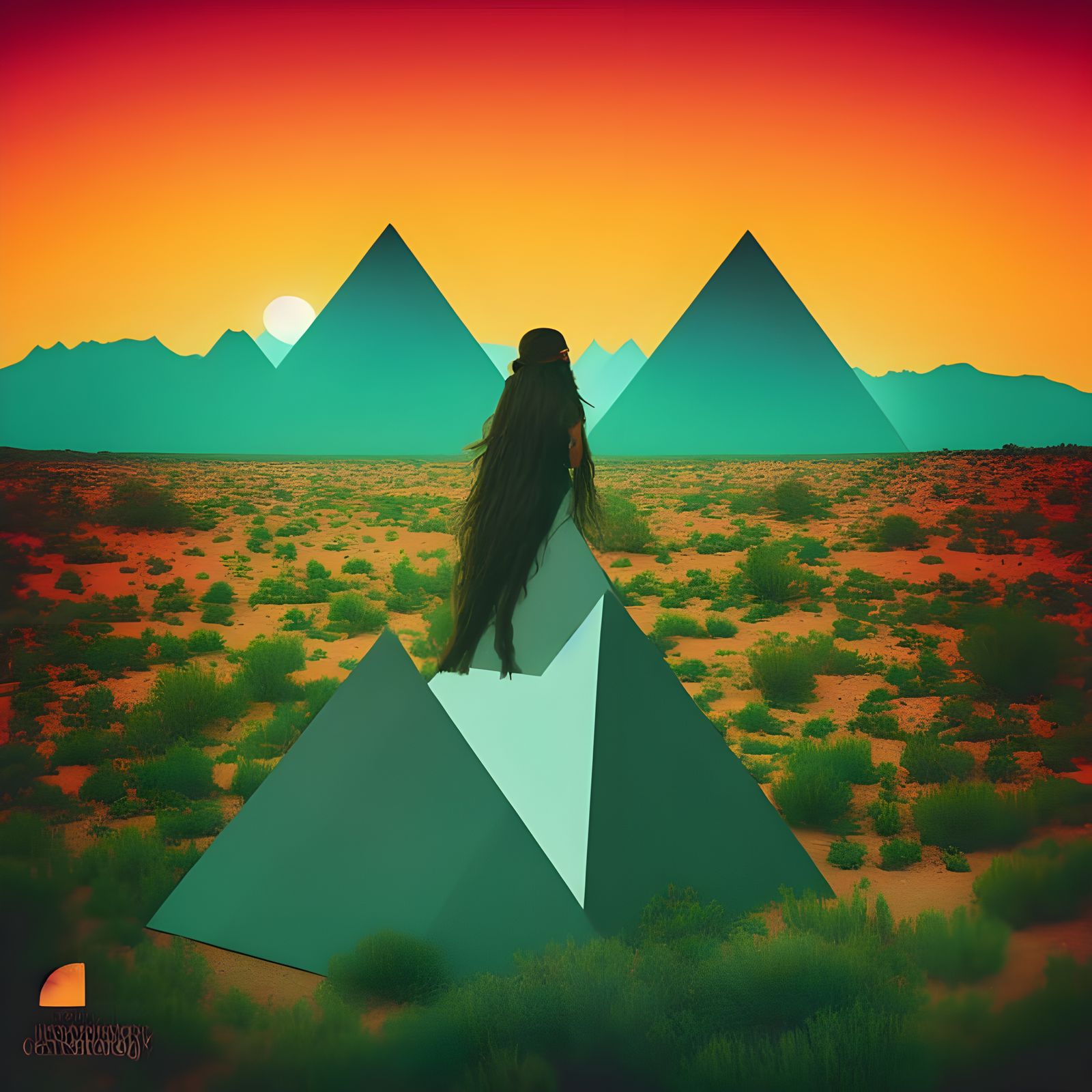 Kodachrome Desert Archetype - AI Generated Artwork - NightCafe Creator