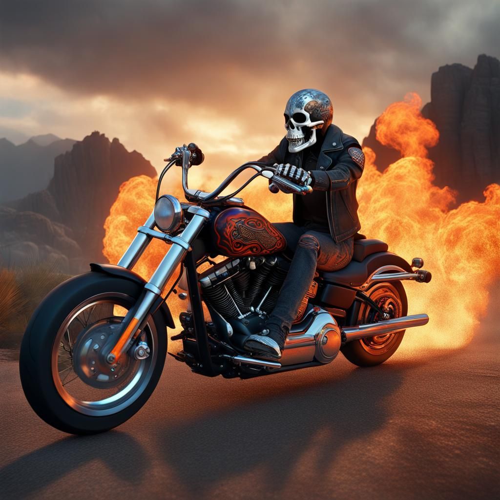 My Nightly Ride - AI Generated Artwork - NightCafe Creator