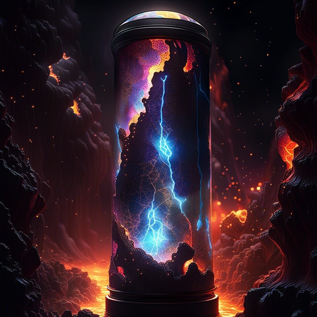 Cosmic lava lamp - AI Generated Artwork - NightCafe Creator