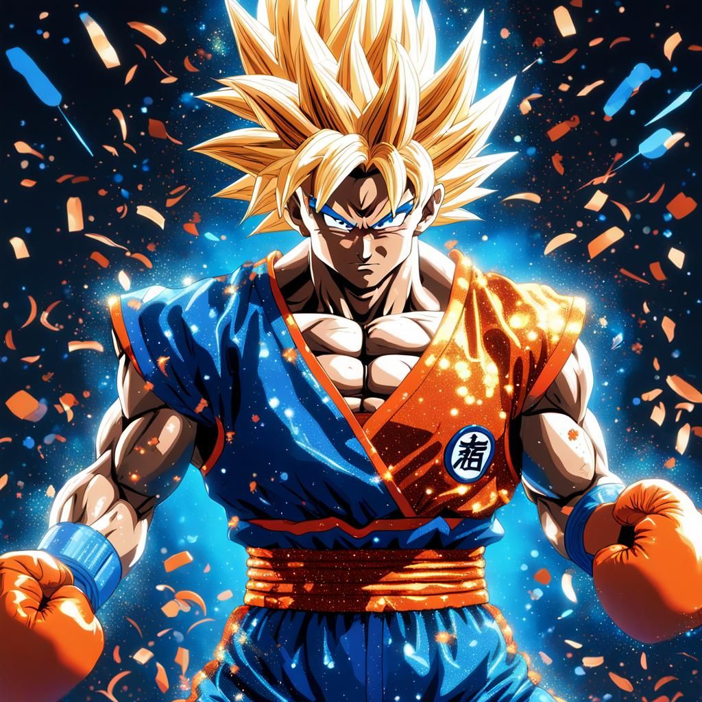 BOXING Goku - AI Generated Artwork - NightCafe Creator
