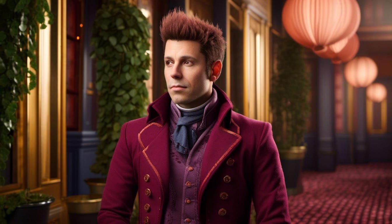 Handsome Bellhop - AI Generated Artwork - NightCafe Creator