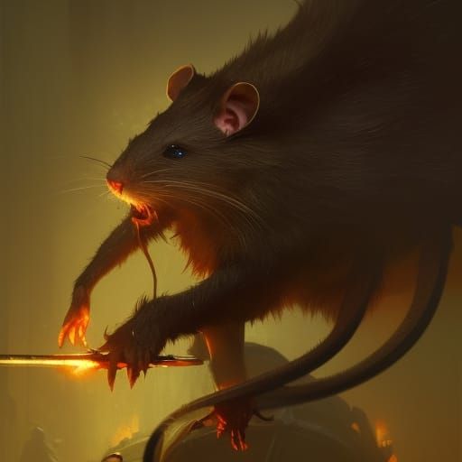 Rat - AI Generated Artwork - NightCafe Creator