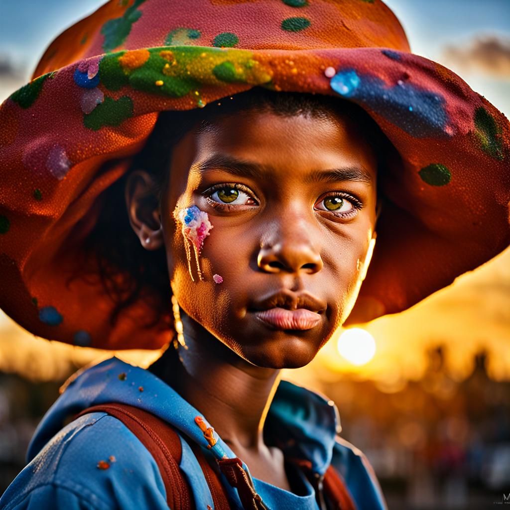 Beautiful girl at sunset Close-up portrait, color portrait, Linkedin ...