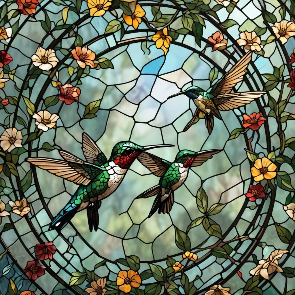 Stained glass - AI Generated Artwork - NightCafe Creator