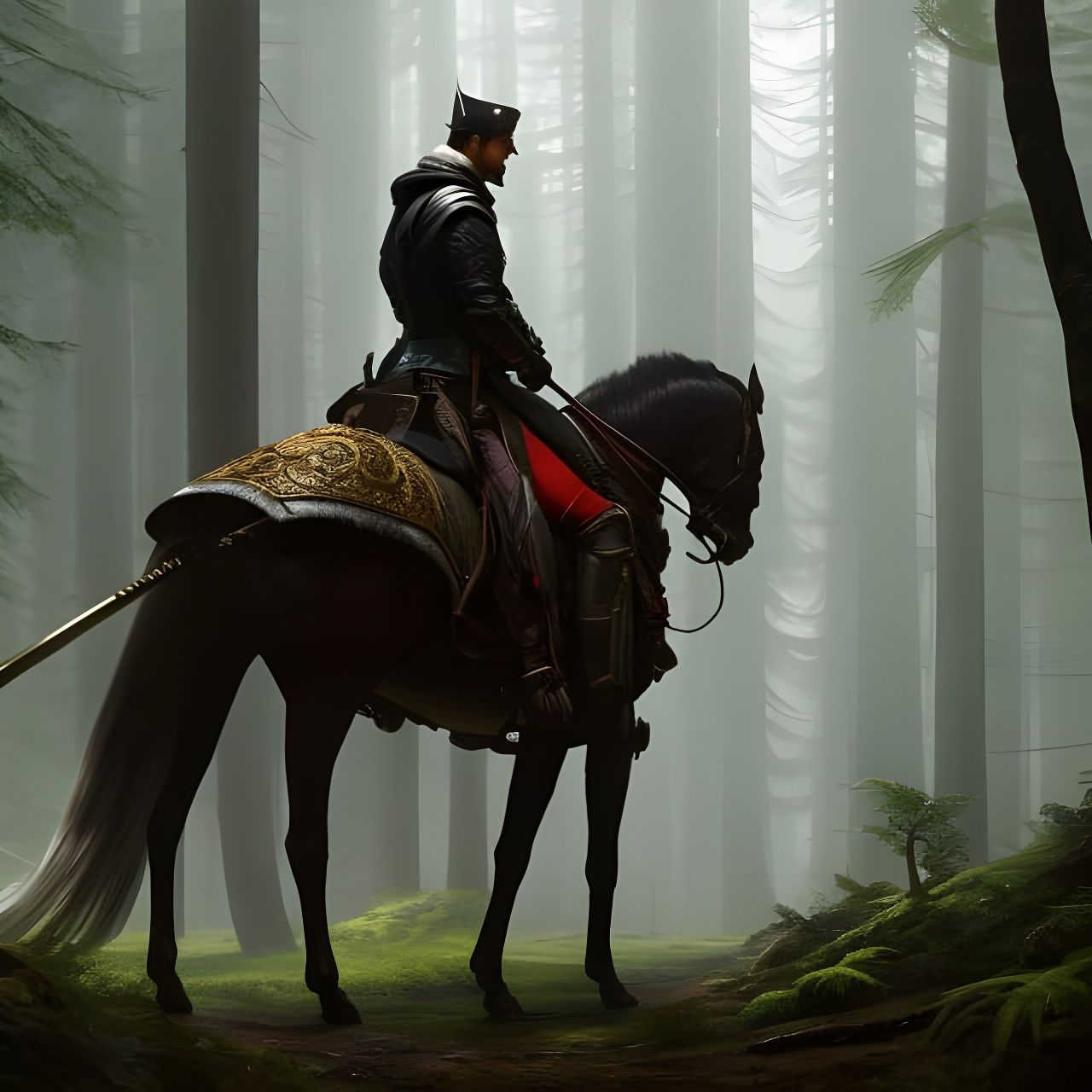 Noble Steed - AI Generated Artwork - NightCafe Creator