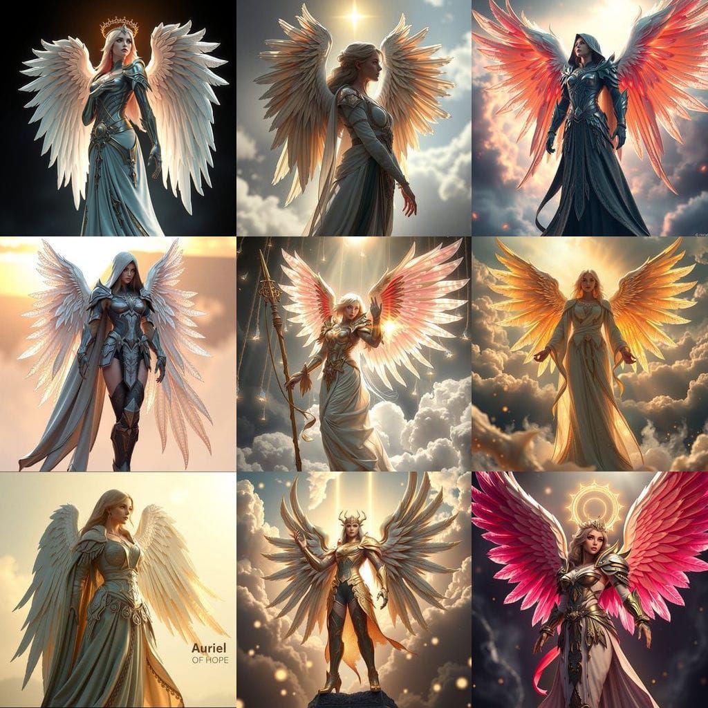 Auriel, Archangel of Hope - Epic Angel of Hope in 3D Cinemat...