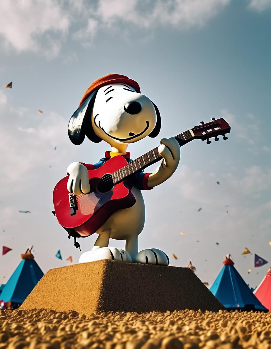 The legend that is Snoopy - AI Generated Artwork - NightCafe Creator