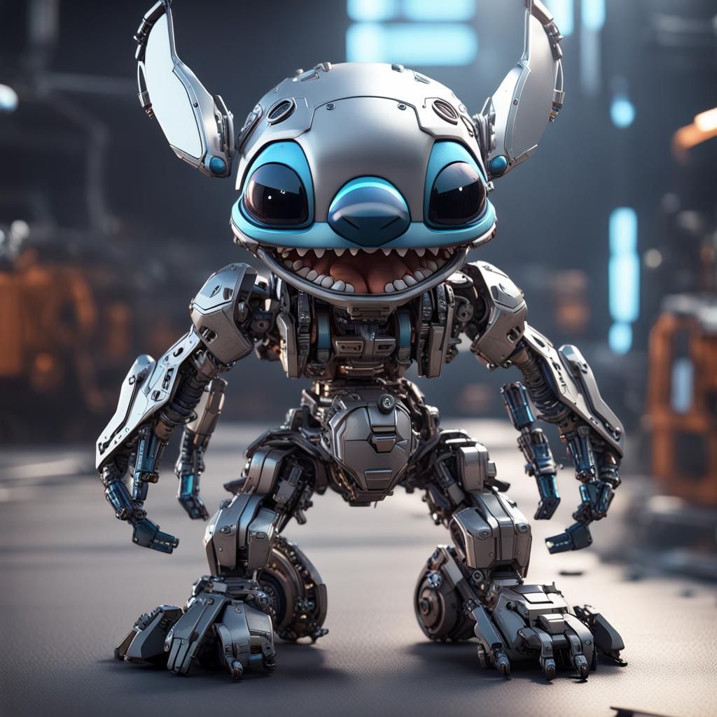 The real stitch - AI Generated Artwork - NightCafe Creator